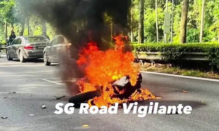 Man taken to hospital after BKE accident involving motorcycle, which ...