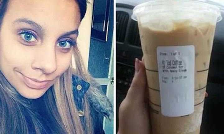 Starbucks barista's note on depressed teen's coffee cup saves her life ...