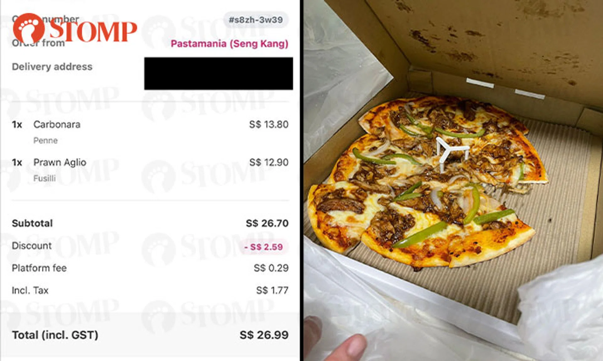 Man orders pasta... and gets pizza | STOMP