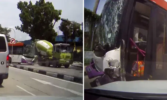 SBS Transit bus driver and 2 passengers taken to hospital after ...