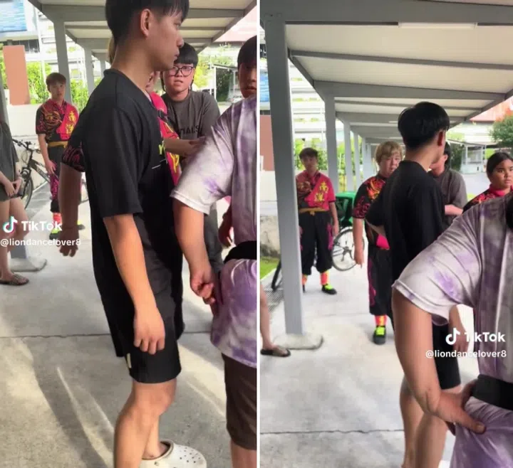 Lion dance troupe makes police report over couple harassing its members ...