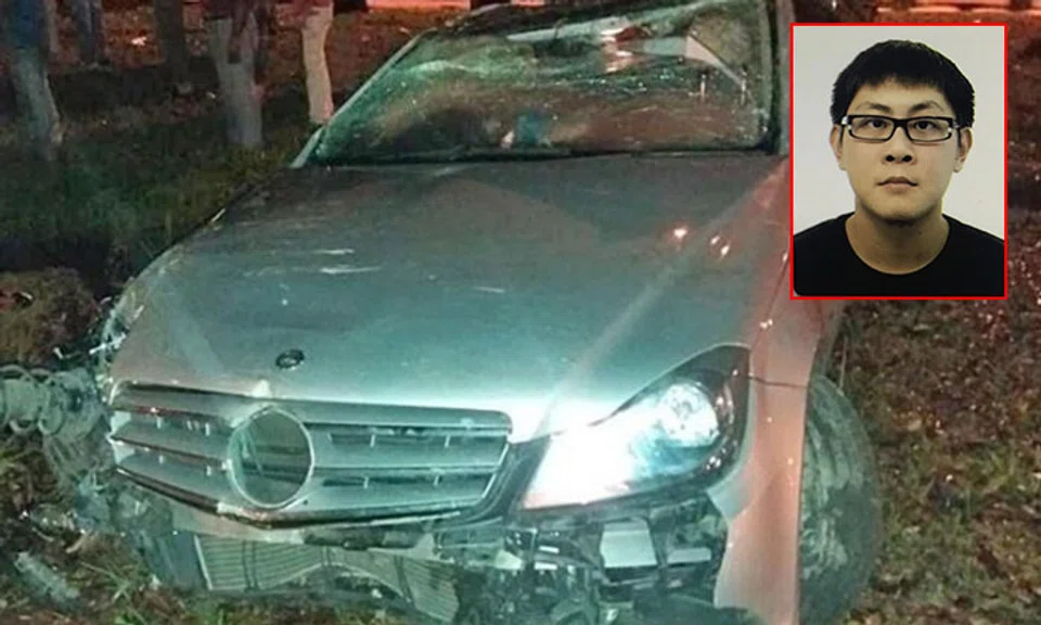 Singaporean Merc driver dies after car skids and crashes in JB, 3 ...