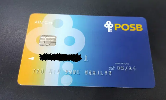 Teo Min Shue Marilyn, your POSB ATM card was found at Bukit Batok ...