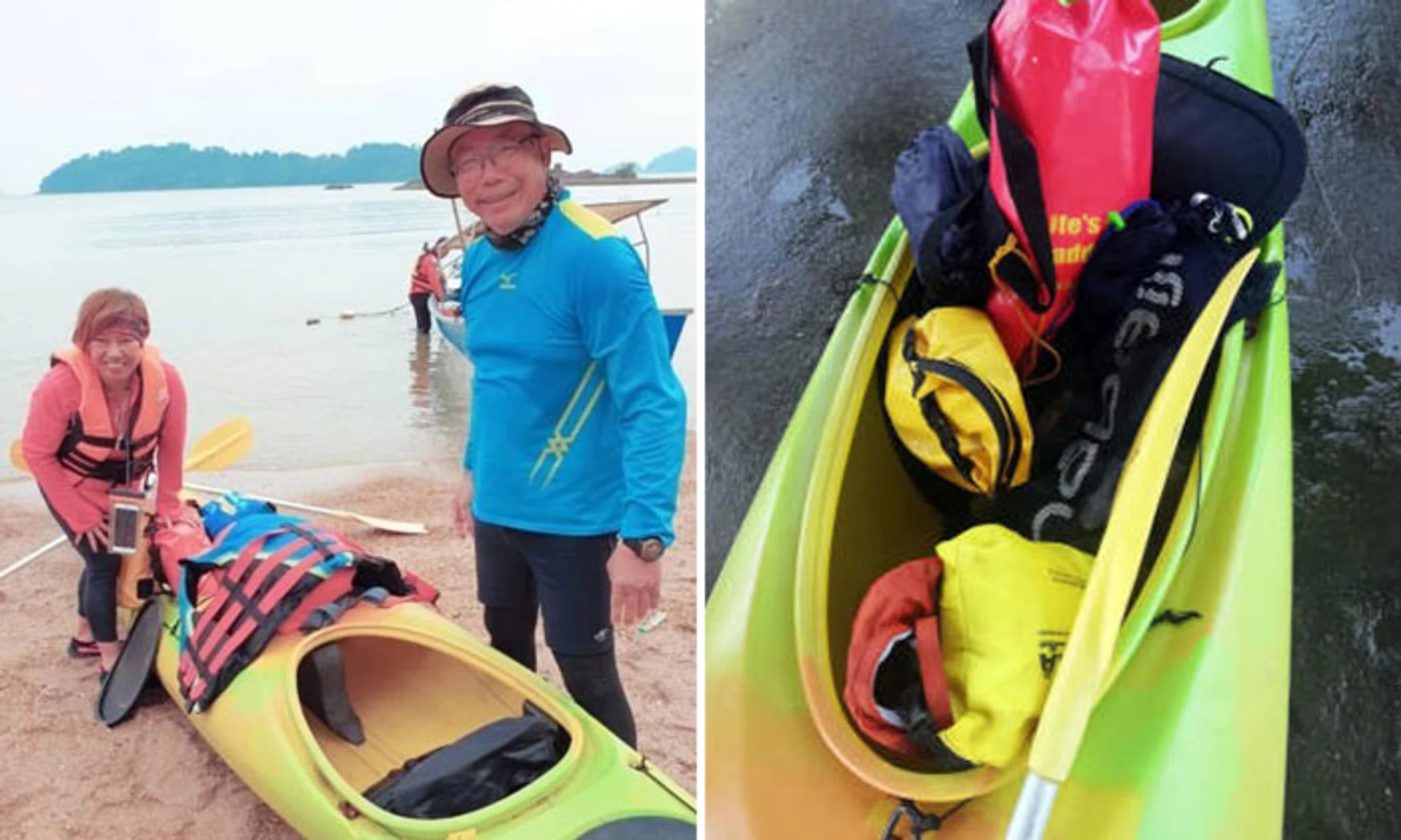 Missing S'porean kayakers: Fisherman finds..., Latest News - STOMP