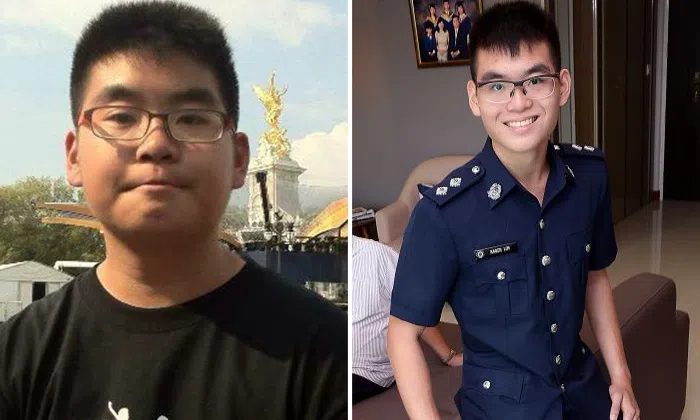 Chongfu School pupil who failed subjects loses 20kg to become policeman ...