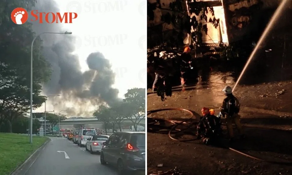 Defu Lane workshop fire: Witness heard loud boom while watching World ...