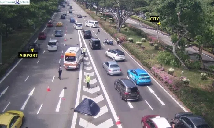 49-year-old motorcyclist killed in accident on ECP, car driver ...