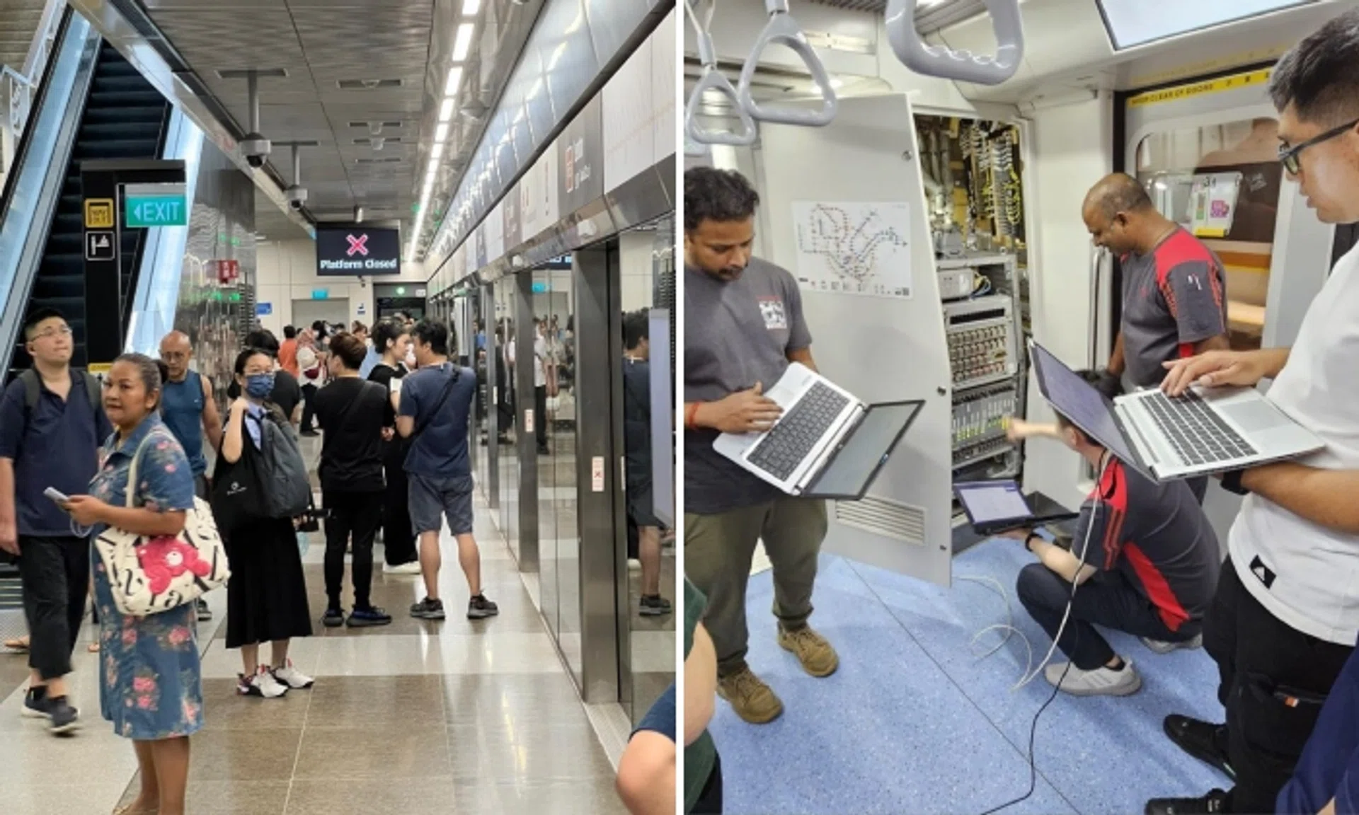 Stalled train that caused 3-hour disruption on TEL due to power trip ...