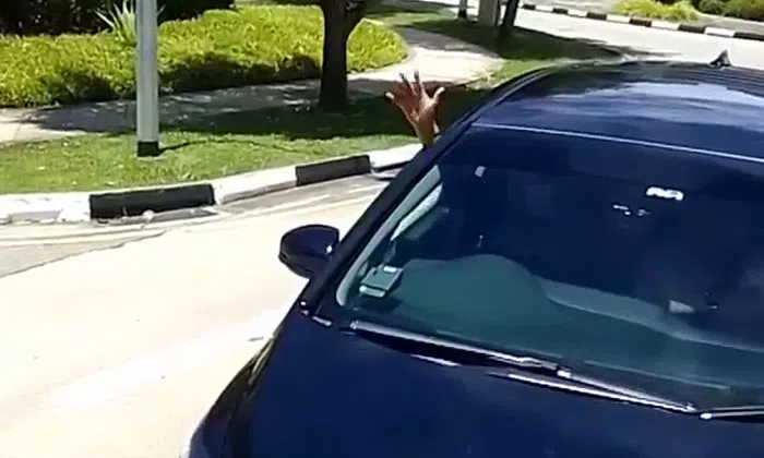 Yet another car goes against traffic, this time at International ...