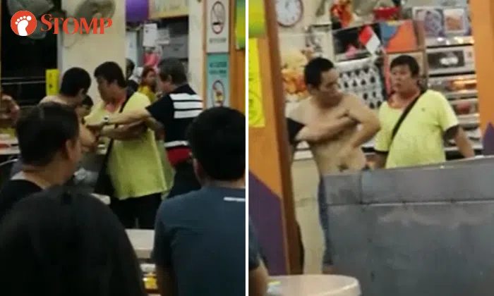 Scuffle breaks out between staff at Hougang kopitiam, police called in ...