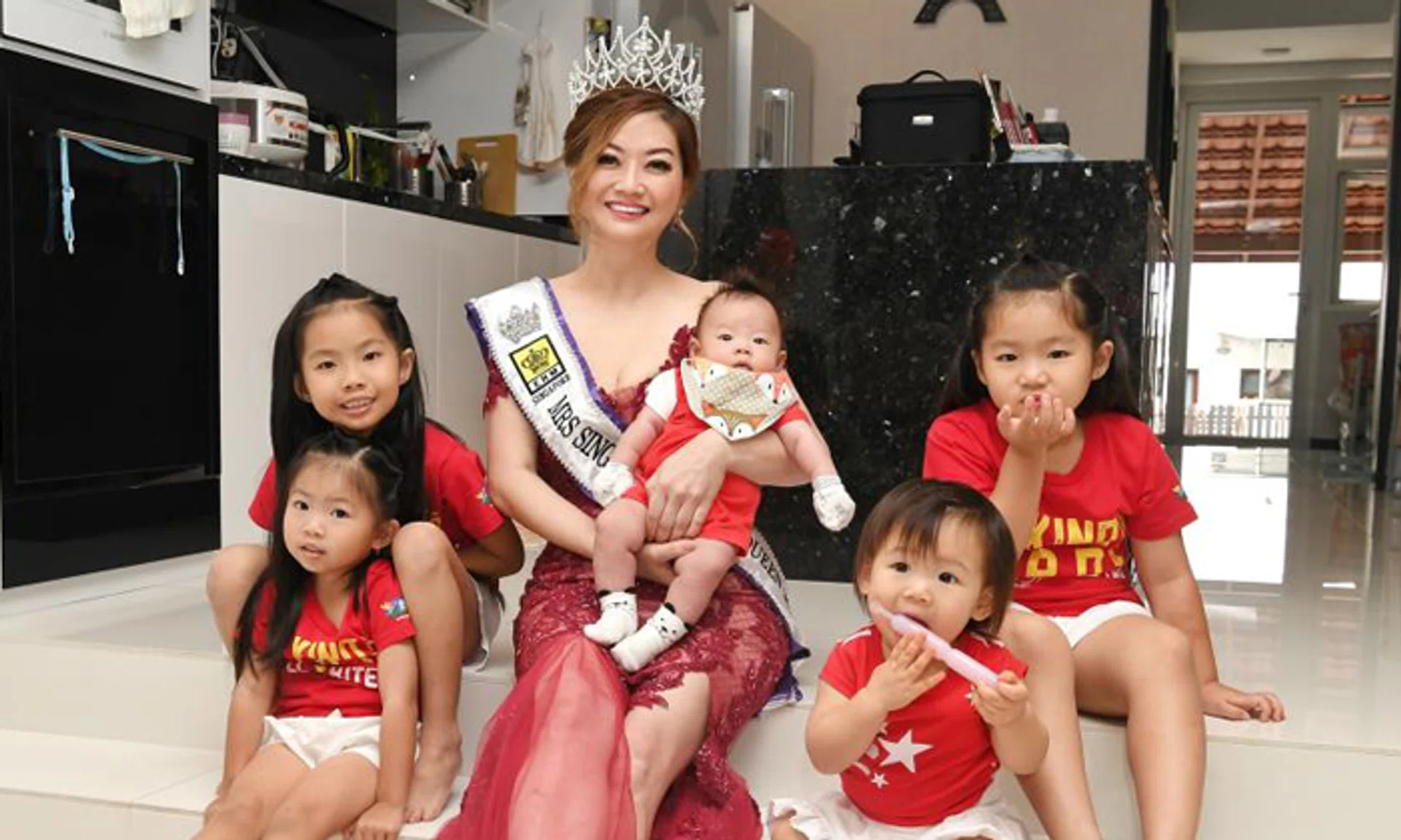 Grandma of five and Mrs Singapore runner-up reveals how she maintains ...