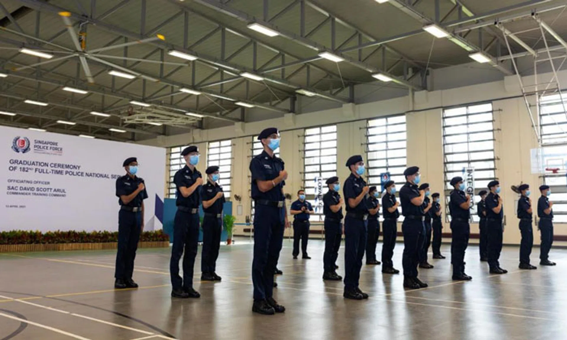 Role of police officers highlighted in graduation ceremonies for 613 ...