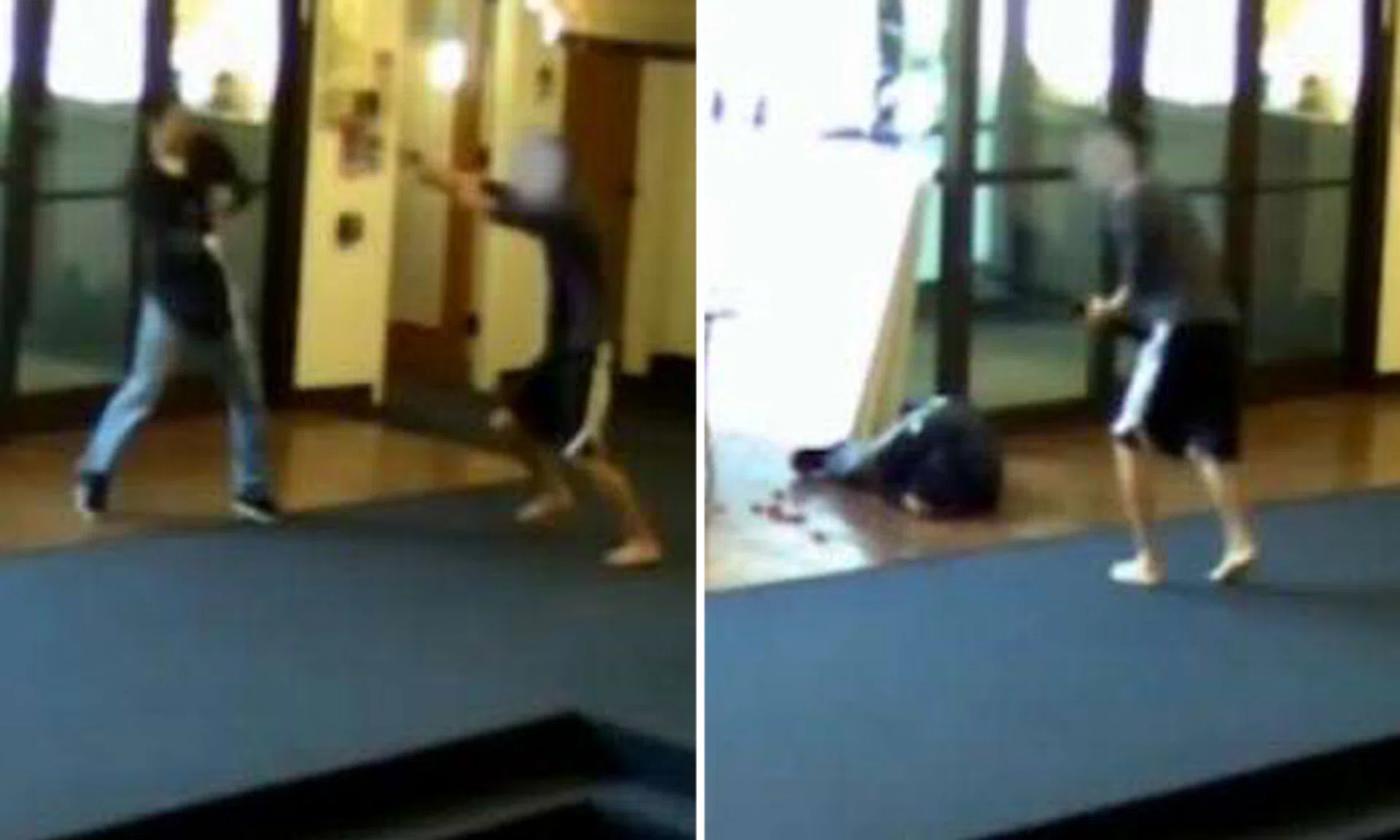 CCTV footage shows student tackling gunman who shot students in US ...