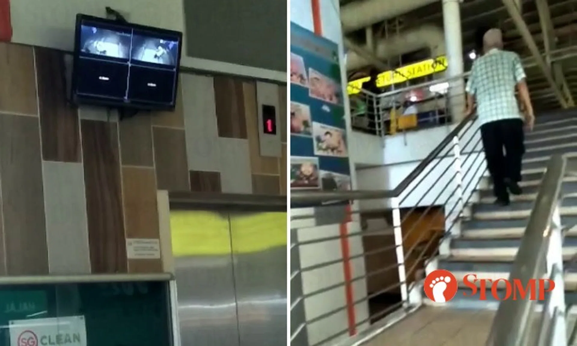 Elderly man stuck in lift for half hour at Bukit Timah hawker centre ...