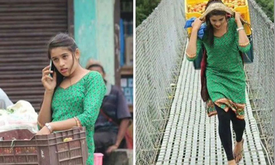 Gorgeous 18-year-old Nepali vegetable seller captures hearts of ...