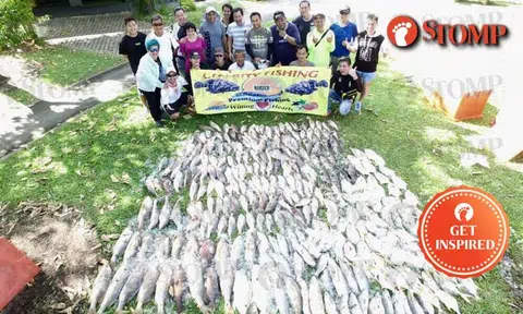 Anglers with hearts of gold donate 332kg worth of fish to charity | STOMP