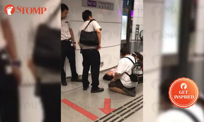 Lau Lup and passers-by rush to help unwell woman at Potong Pasir ...