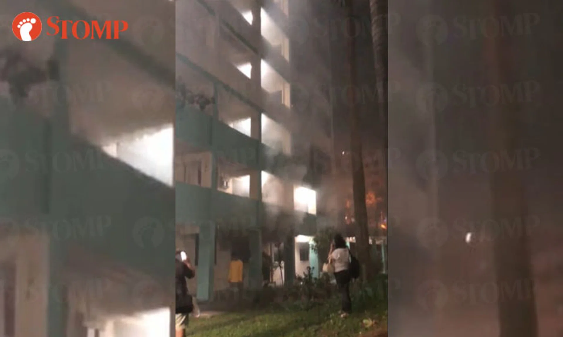 Fire breaks out at Block 92 Commonwealth Ave..., Latest News - STOMP