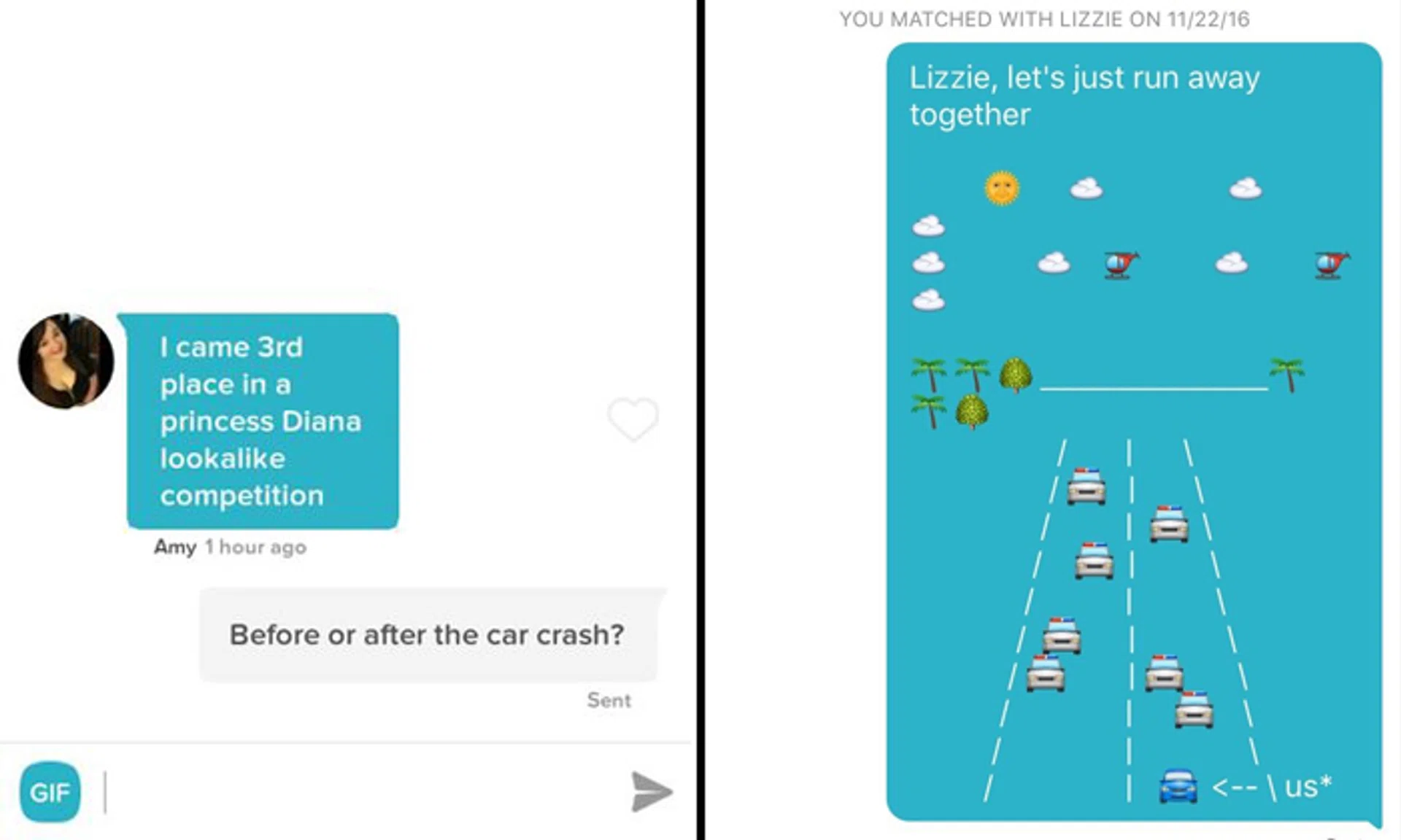 That escalated quickly: Tinder conversations that will make you glad to ...