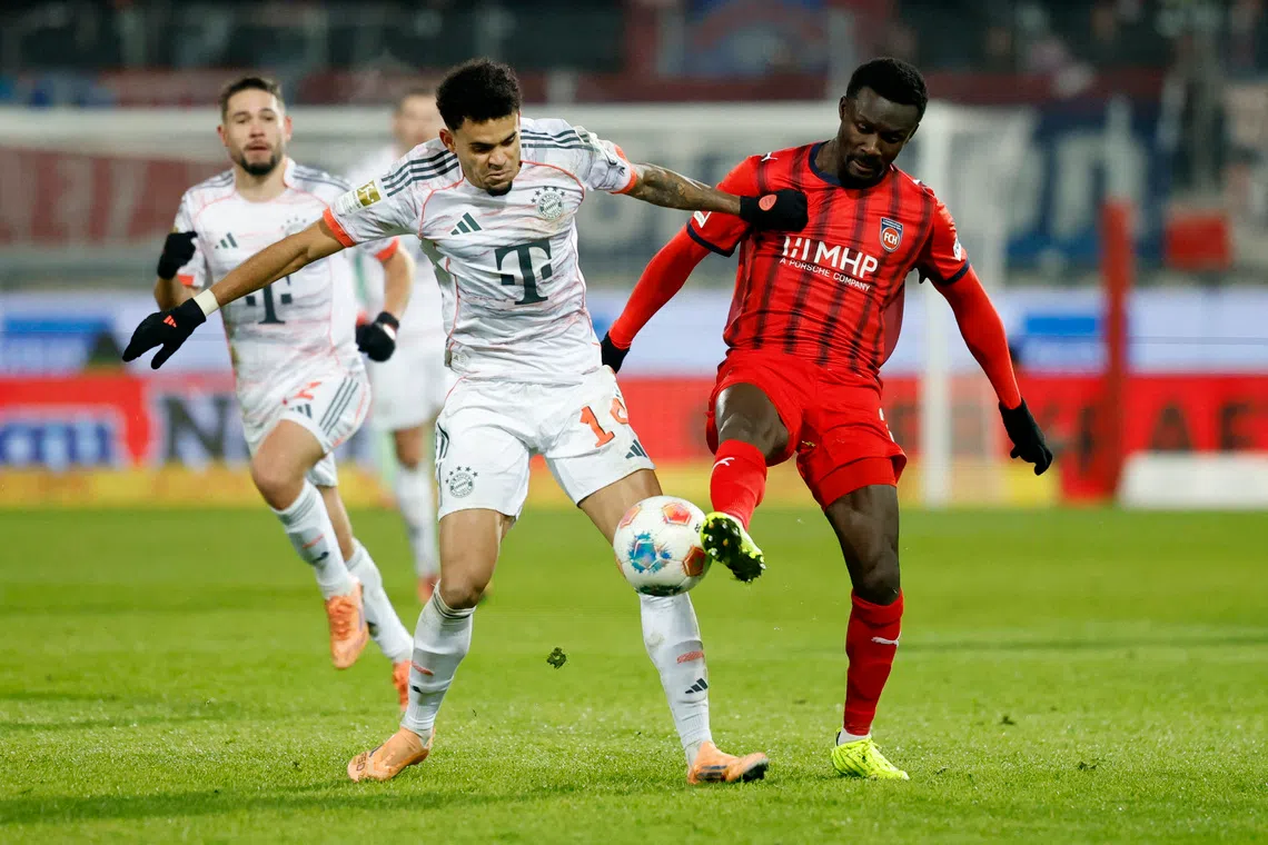 Bayern ease past Heidenheim 4-0 to take nine-point lead into winter ...