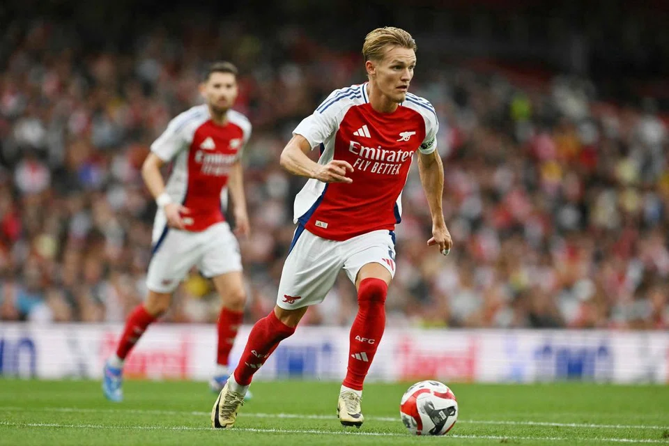 Arsenal’s Martin Odegaard out ‘for a while’ with ankle injury, says Mikel Arteta | The Straits Times