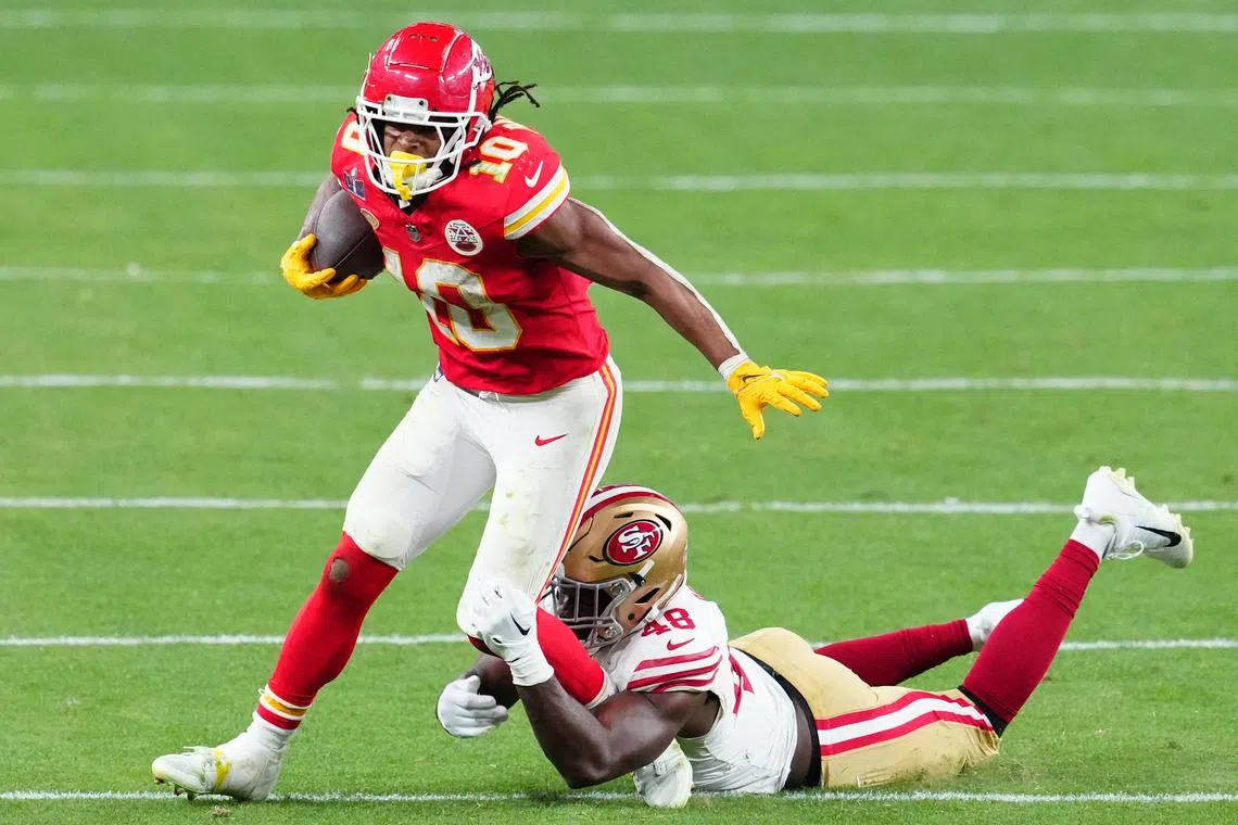 Chiefs' Isiah Pacheco, Charles Omenihu to play vs. Raiders | The Straits Times