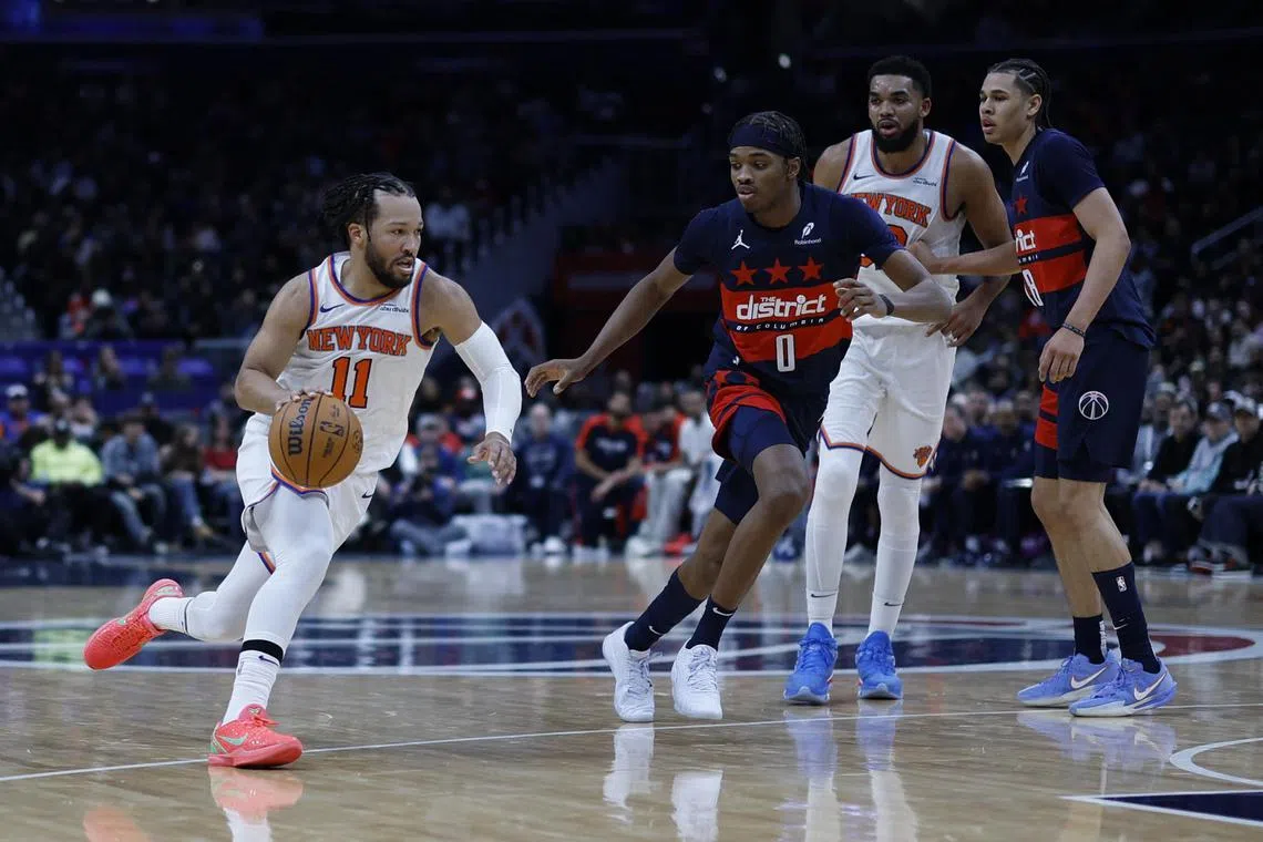 Jalen Brunson’s 55 points propel New York Knicks to overtime win over Washington Wizards | The ...