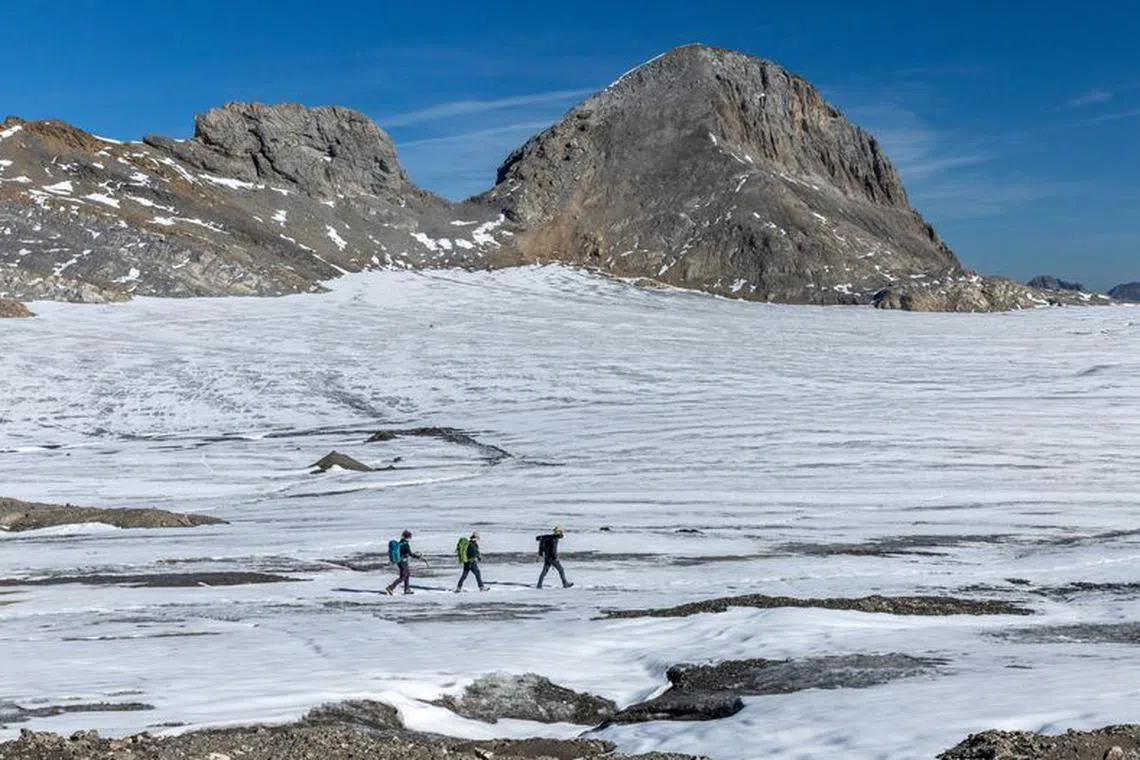 Swiss start measuring latest glacier melts after hot summer | The ...