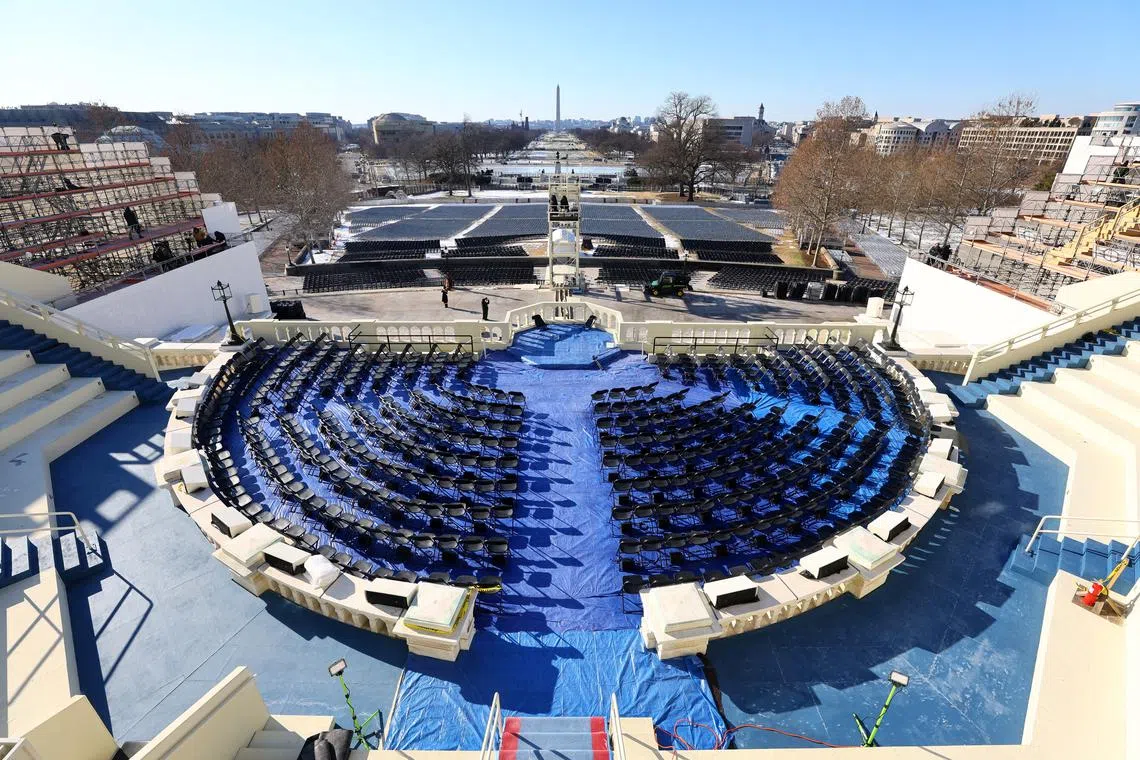 What to expect on Trump's Inauguration Day | The Straits Times