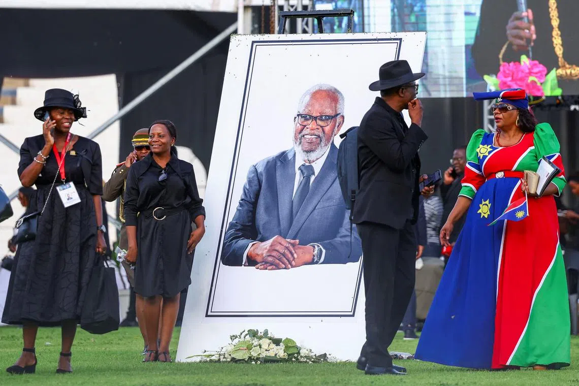 African leaders gather for funeral of Namibia's 'founding father' Sam ...