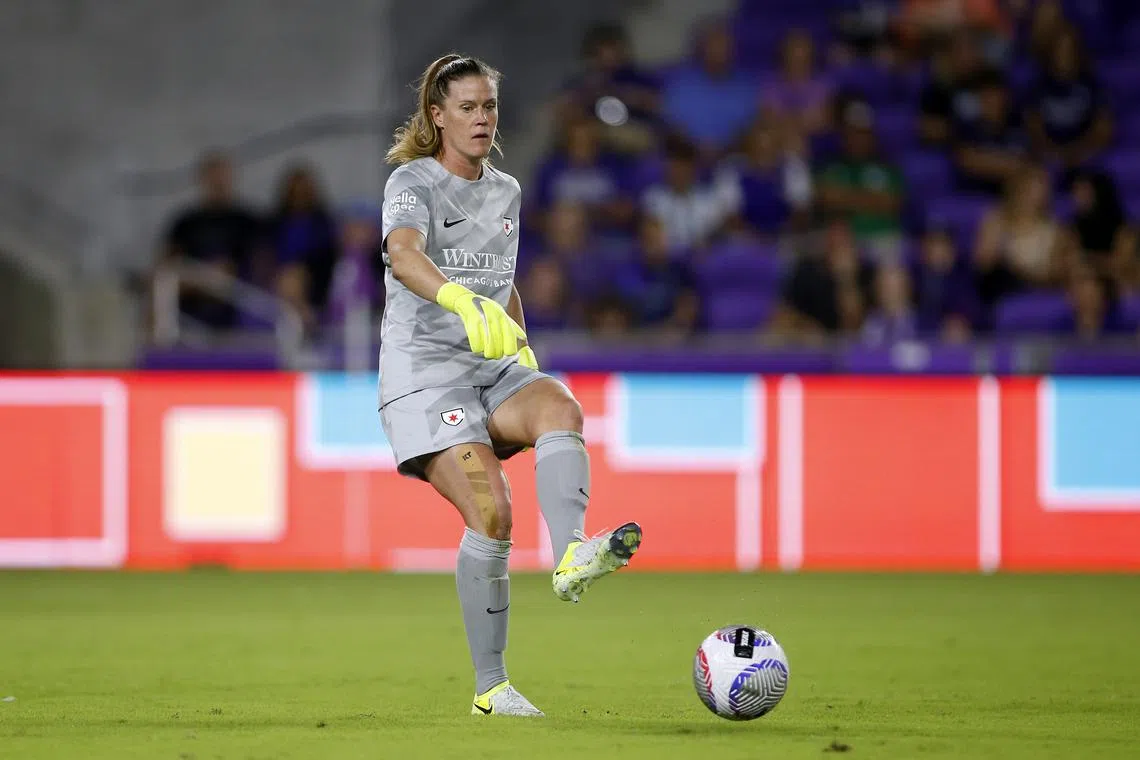 U.S. goalkeeper Naeher retiring from national team | The Straits Times