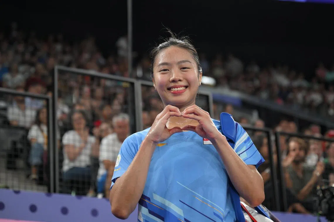 Yeo Jia Min tops group after second win, through to last 16 at Olympics ...