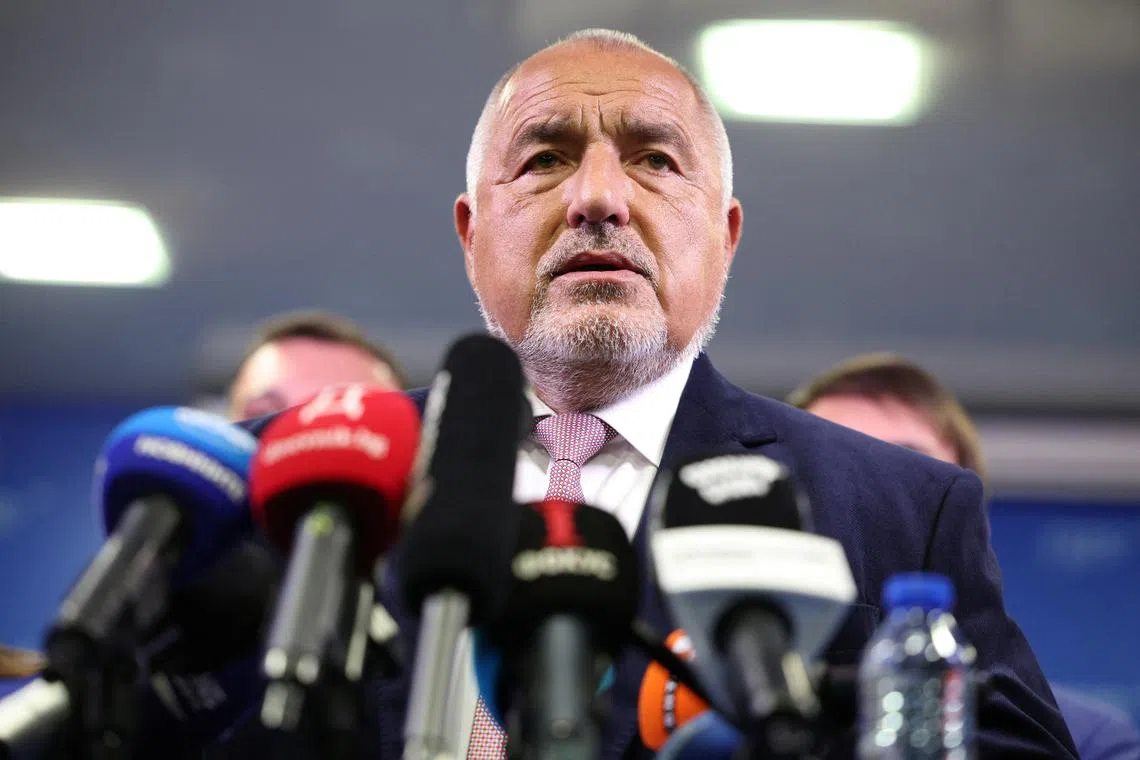 Bulgaria's GERB wins election, coalition talks in sight | The Straits Times