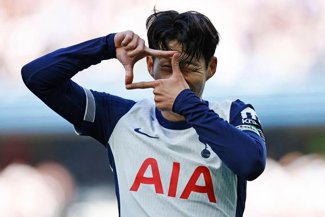 Son Heung-min to miss Tottenham Hotspur’s Europa League clash with AZ Alkmaar | The Straits Times