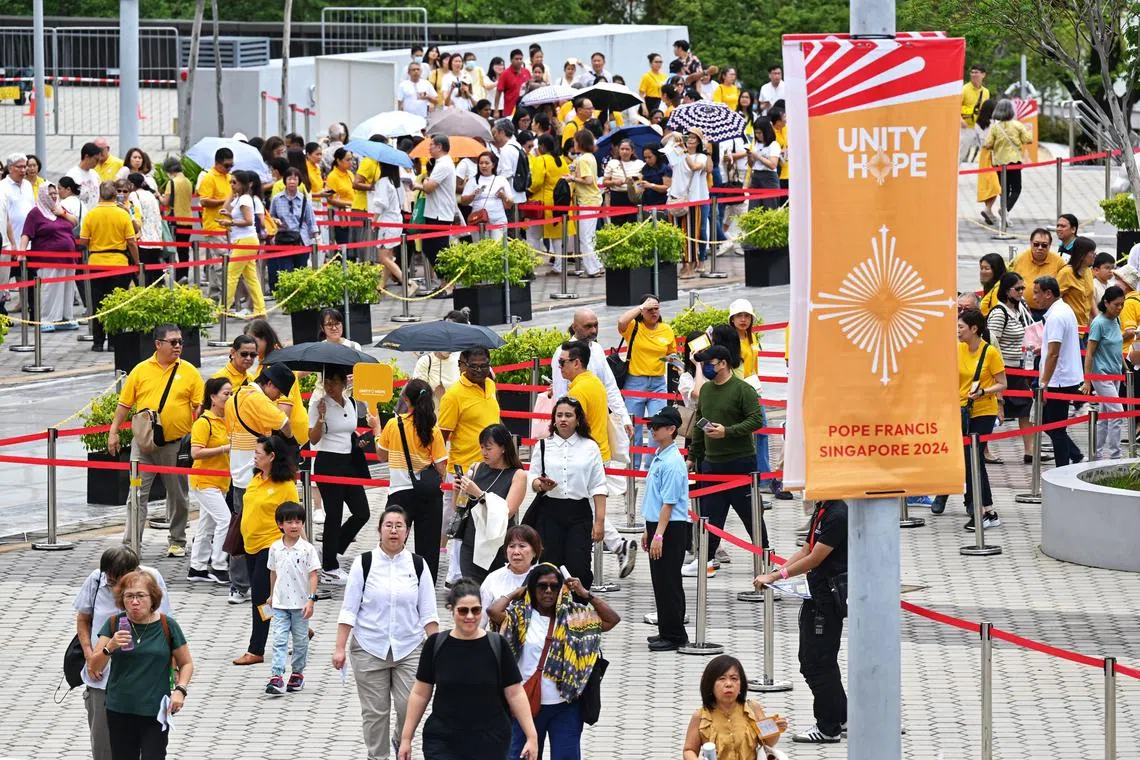‘Once in a lifetime’: More than 50,000 gather at National Stadium for ...