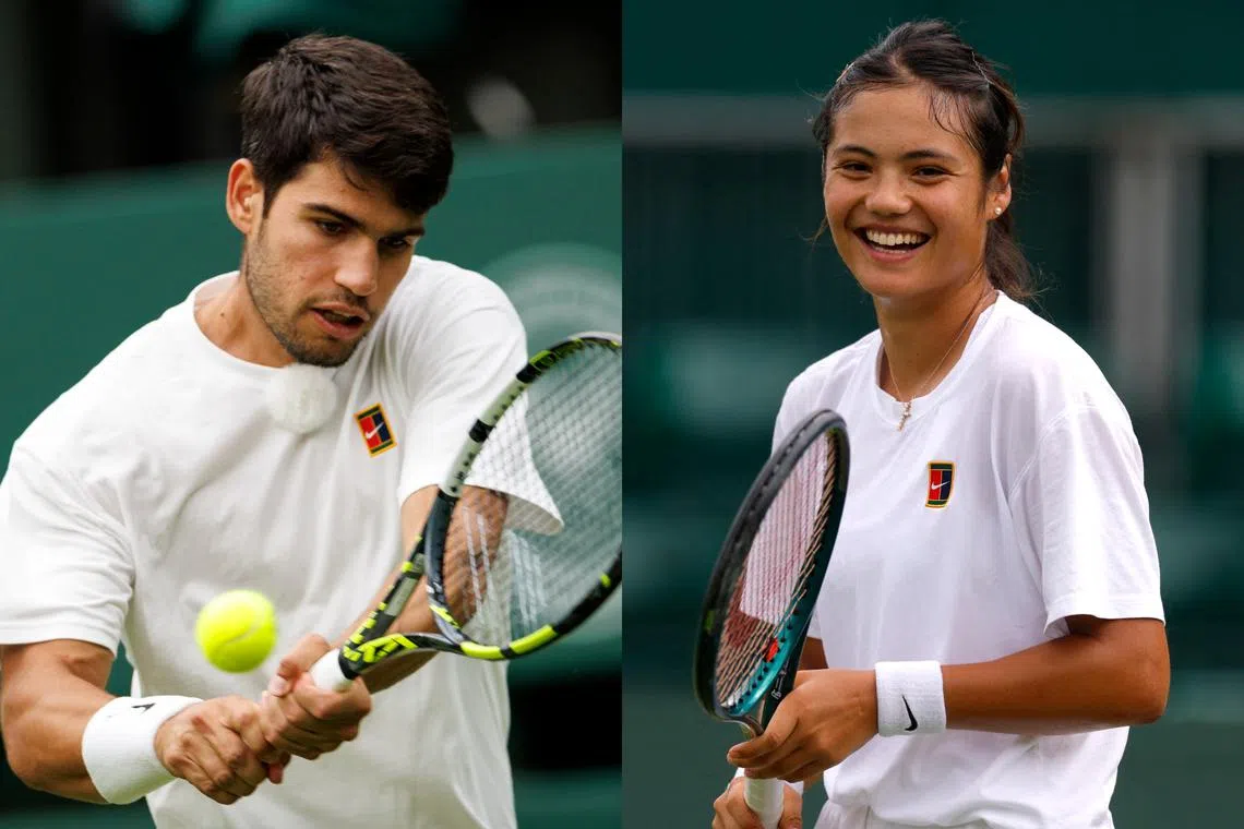 Emma Raducanu ‘just friends’ with future doubles partner Carlos Alcaraz ...