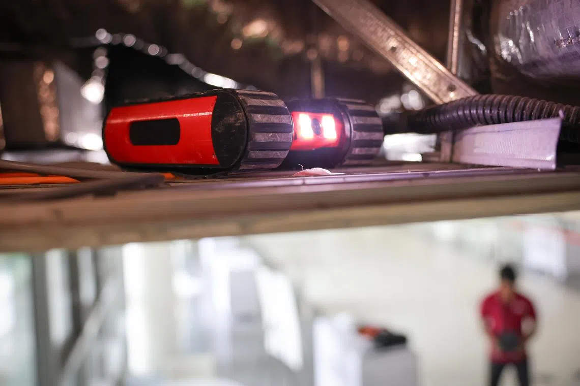 Robots in pest control: Spotting rats, repelling snakes | The Straits Times