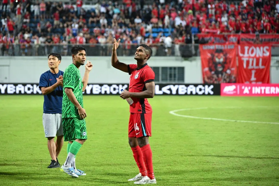 Singapore notch 4-0 win over minnows Mongolia in friendly football ...