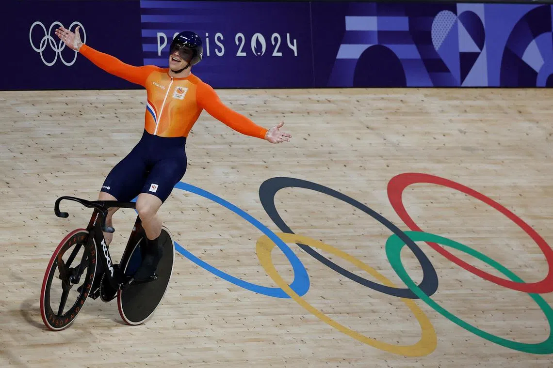 Cycling’s control freak Harrie Lavreysen makes light work of golden ...