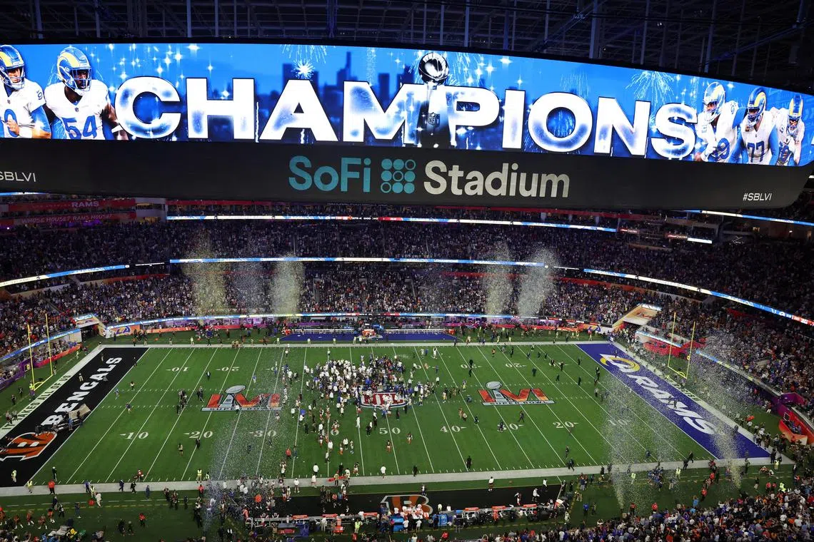 NFL awards 2027 Super Bowl to SoFi Stadium in Los Angeles | The Straits ...