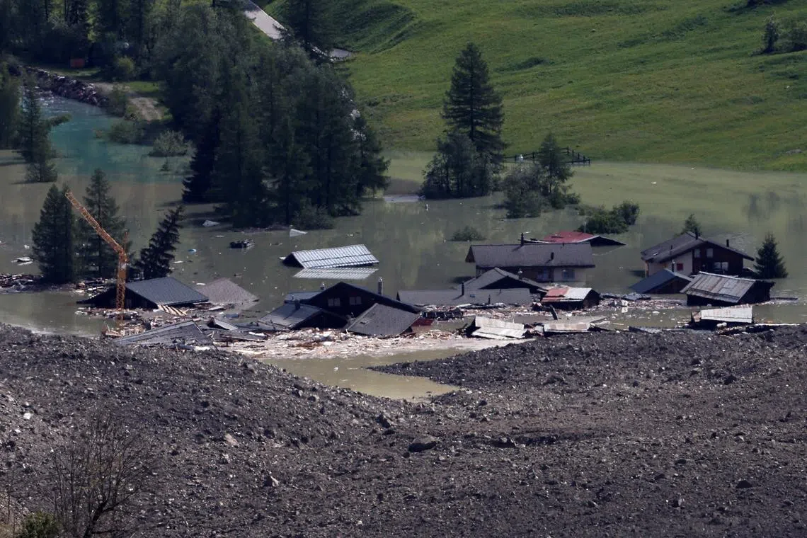 'I lost everything': Swiss residents in shock after glacier debris ...