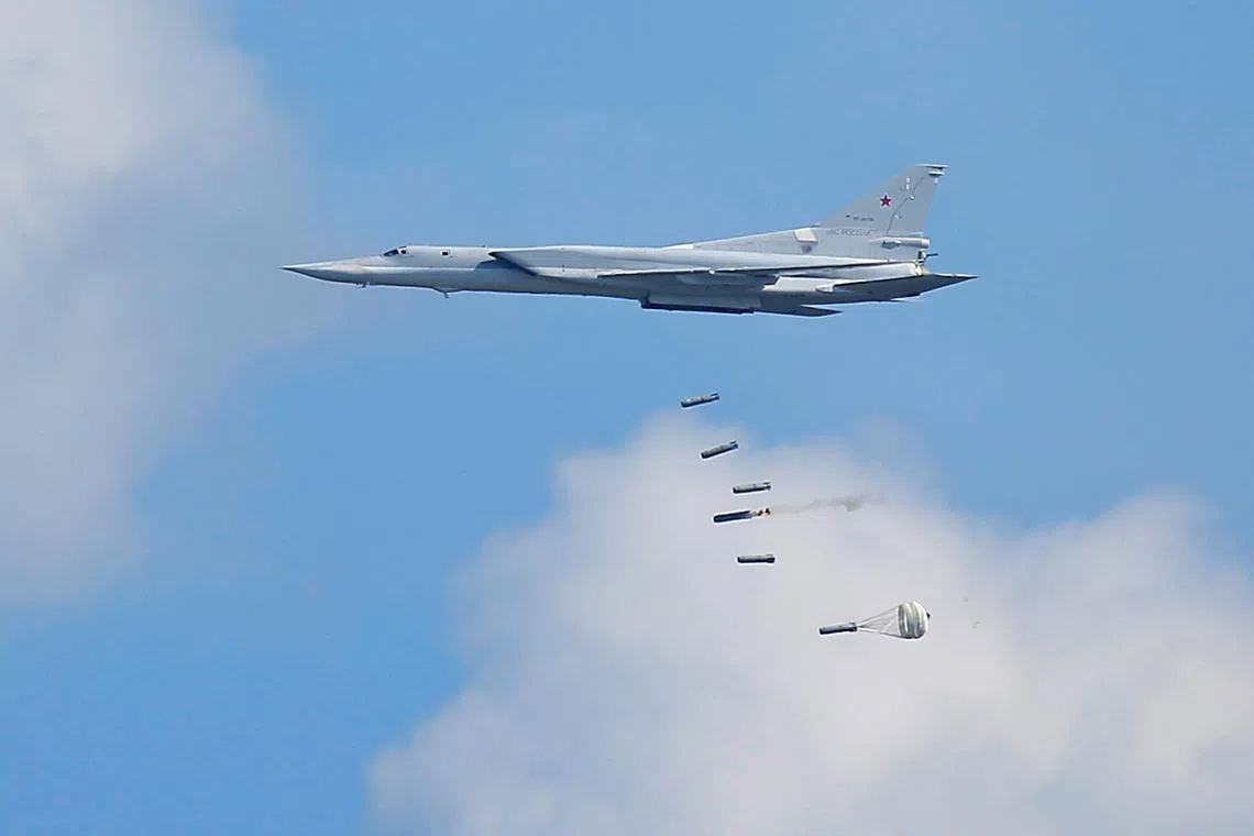 Russian strategic bomber plane crashes in Siberia on training exercise ...