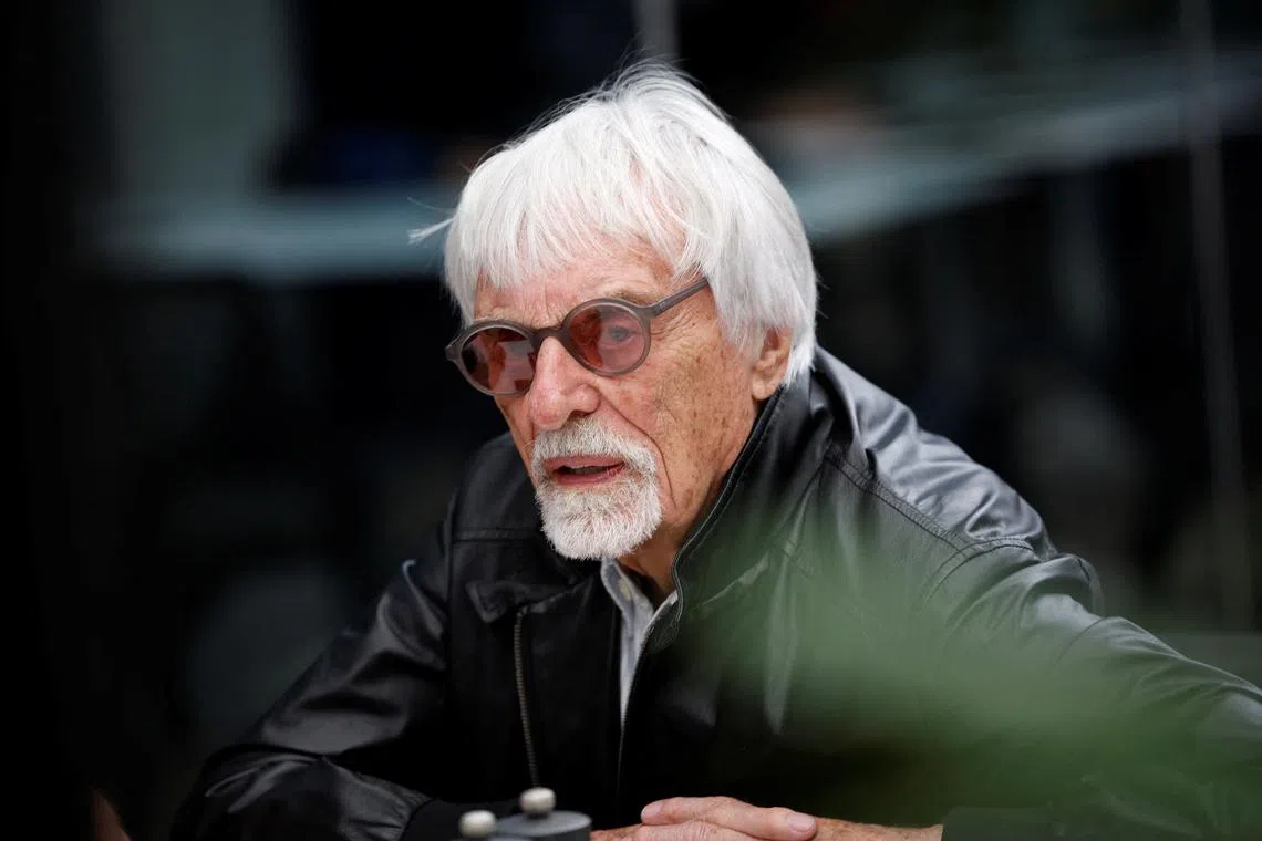Ecclestone sells F1 car collection to Mateschitz's son | The Straits Times