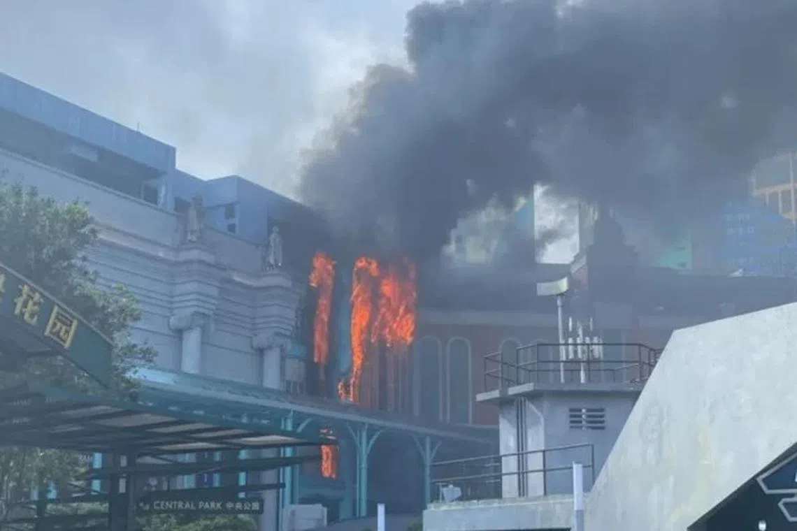 Fire at Genting Highlands theme park extinguished; no casualties | The ...