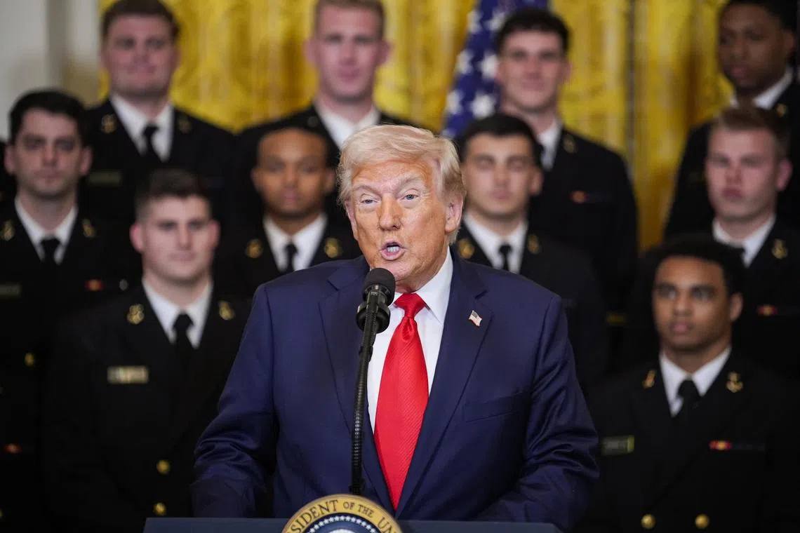 Trump the student learns to say ‘Maga’ in Spanish | The Straits Times