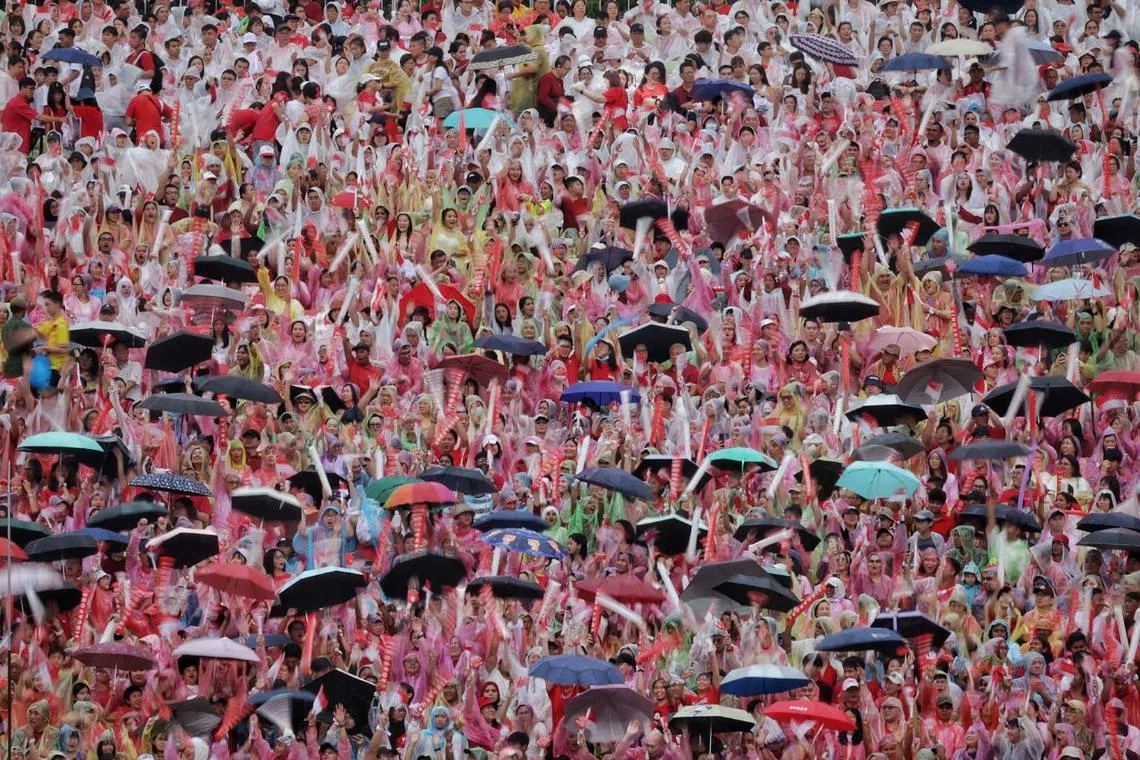 NDP celebrations kick off at the Padang despite earlier downpour | The ...