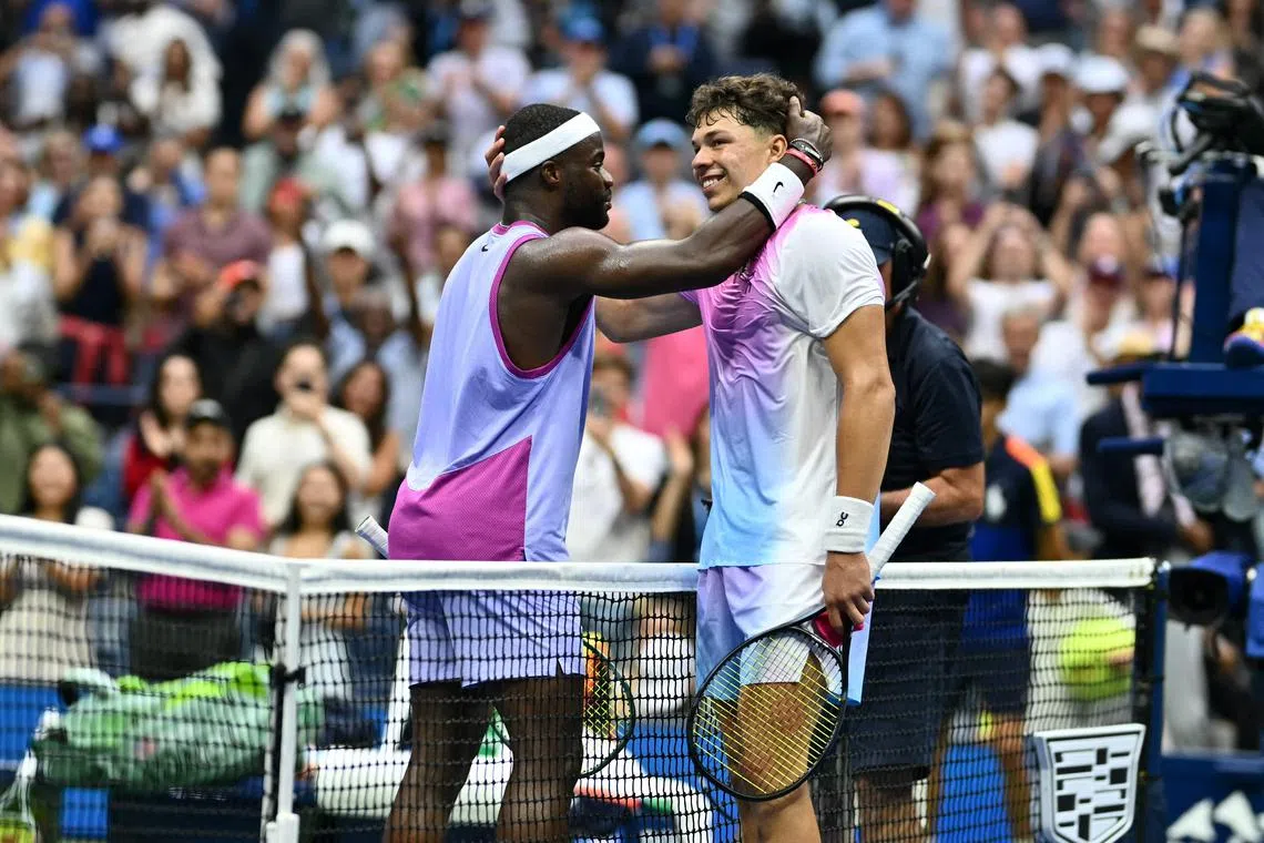 Frances Tiafoe outduels fellow American Ben Shelton in five-set US Open ...