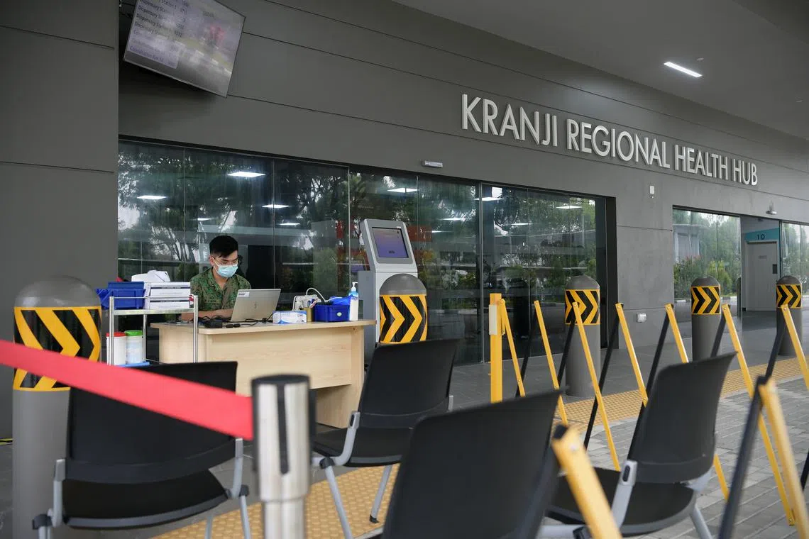 SAF healthcare hub launched at Kranji Camp III | The Straits Times