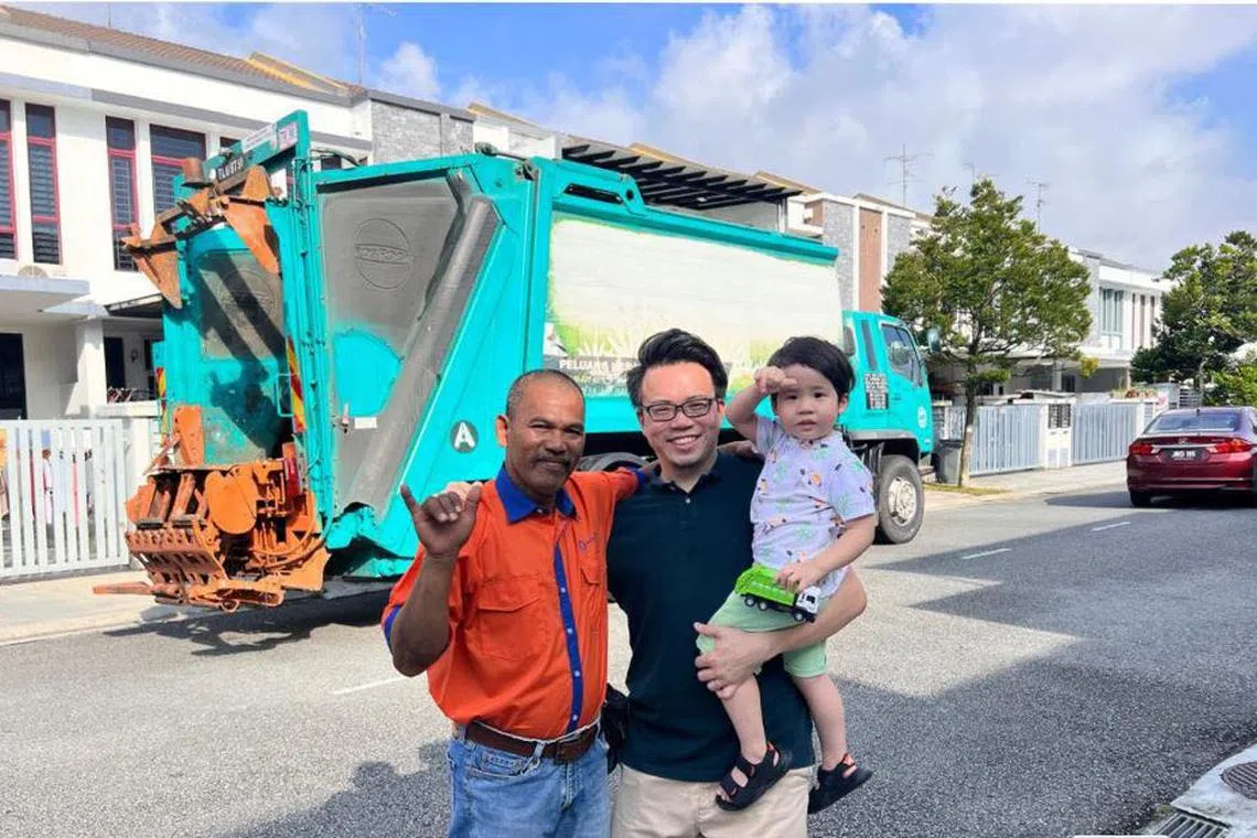 Malaysian garbage truck driver is three-year-old boy’s unsung hero ...