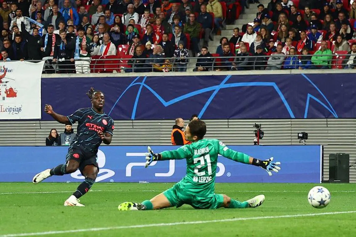 Late goals end Man City's losing run with 3-1 victory at Leipzig | The ...